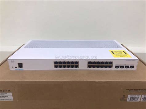 CBS350 24T 4X EU Cisco CBS350 Managed 24 Port GE 4x10G SFP