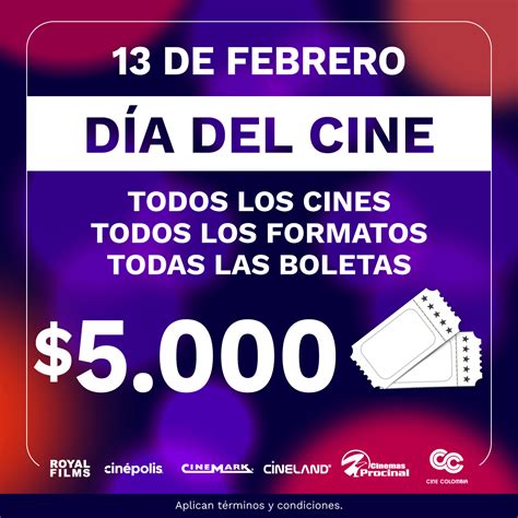 D A Del Cine Colombianos Podr N Adquirir Boletas Por Infobae