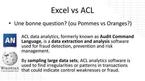 Ppt Acl Vs Excel Powerpoint Presentation Free Download Id1939161