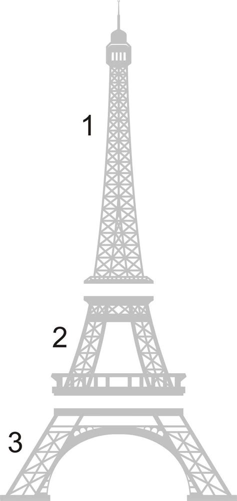 Eiffel Tower Template