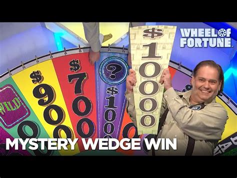 Wheel Of Fortune Mystery Wedge 10000