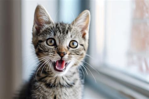 Premium Photo Smiling Kitty Pure Joy Ready To Brighten Any Project Isolated Backdrop