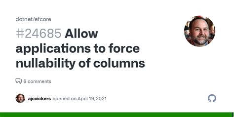 Allow Applications To Force Nullability Of Columns · Issue 24685