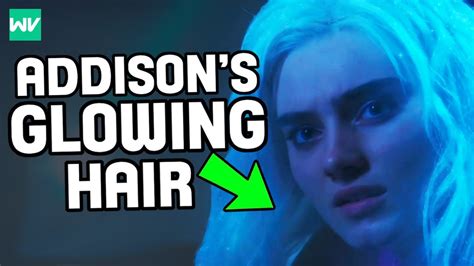 Zombies 2 Theory The Reason Addisons Hair Is White And Glowed Youtube