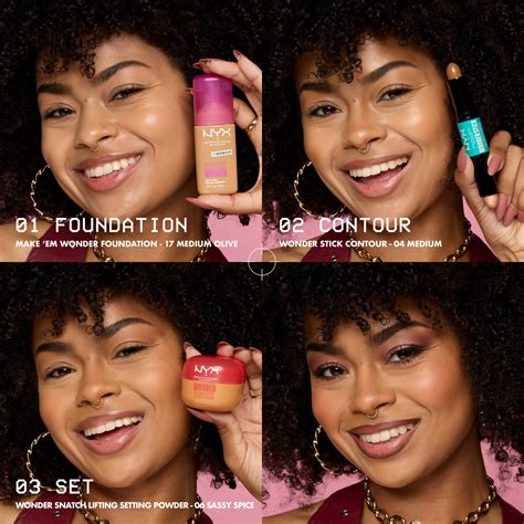 Make Em Wonder™ Soft Matte Buildable Foundation Nyx Cosmetics