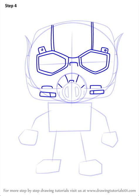 How To Draw Kawaii Ant Man Kawaii Characters Step By Step DrawingTutorials101 Com