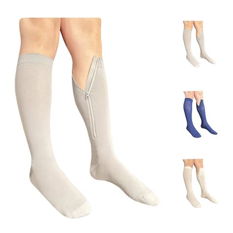Ziperior Inside Leg Zipper 20 30 Mmhg Compression Grade 2