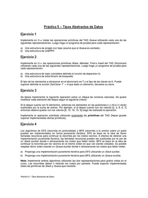 practico 5 pdf cola tipo de datos abstractos c