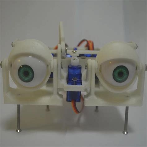 Jual Ps2 Control Robot Eyes Sg90 3d Robotic Eye Frame For Arduino Robot