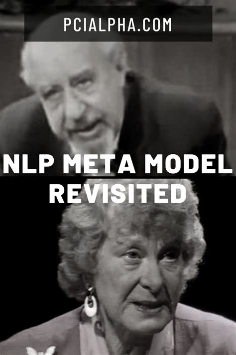 NLP Meta Model Revisited PCI Alpha Nlp Nlp Techniques Linguistic Theory
