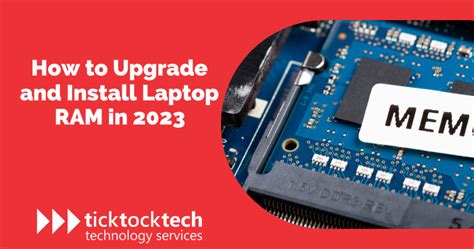 How to upgrade and install Laptop RAM in 2024 - Computer Repair | TickTockTech