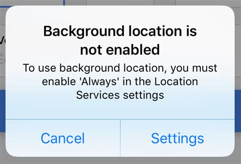 Disabling Alert Asking For Always Permission When Using Getcurrentposition Only Issue