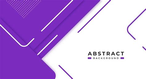 Premium Vector Abstract Purple Background Geometric Shape Paper Layers With Copy Space For