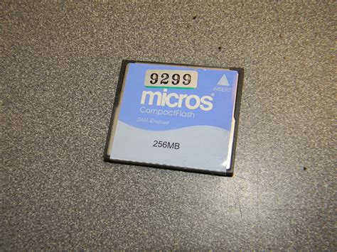 Купить Ресторанные системы Compactflash Memory Card For Micros Ws5 Ws5a