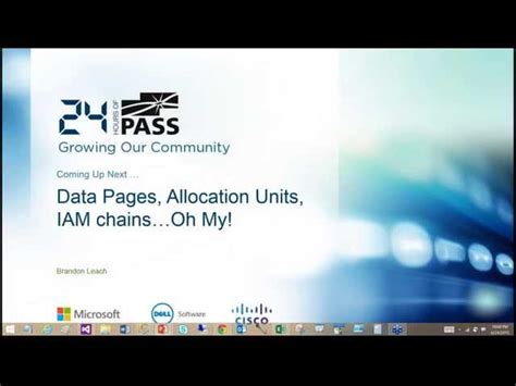 Pass Data Community Summit Talk Ssas Design And Performance Best