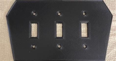 Coffin 3 Switch Plate Cover By Laserlady58 Download Free Stl Model