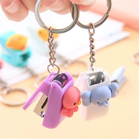 Creative Cute Size 10 Staples Student Supplies Cartoon Mini Stapler