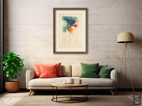 Limited Edition Data Visualization Art Print For Gallery Home Or