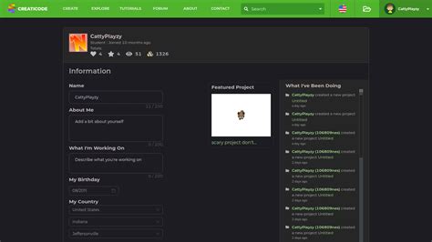 Dark Mode Creaticode Scratch Forum
