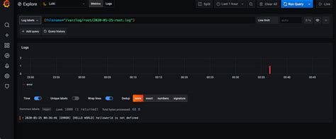 logging nodejs integration with grafana loki by taeng trirong