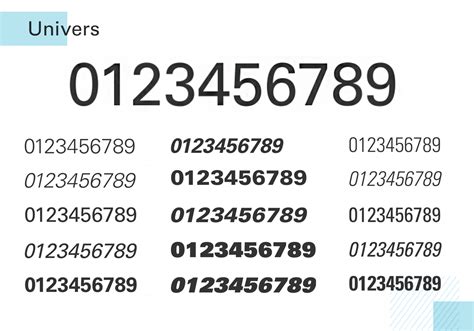 50 Best Number Fonts Free And Paid Justinmind