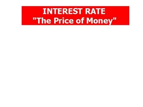 Interest Rate Effect On Forex Pptx