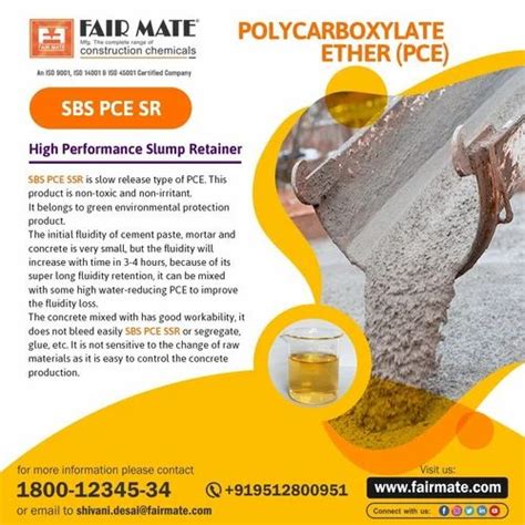 Polycarboxylate Ether Pce At ₹ 65 Kg Polycarboxylate Ether In Ahmedabad Id 2851874819812
