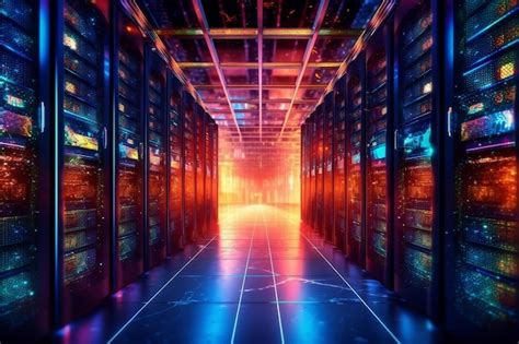 Premium Ai Image High Performance Data Servers Ultra High Performance