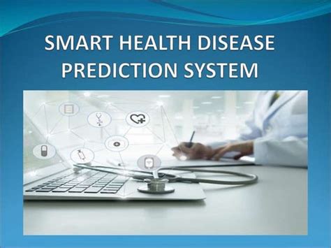 Disease Prediction Using Machine Learning Ppt