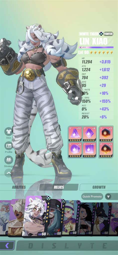 How Would You Build Thor Lin Xiao Given That She Doesnt Have Att Bonus From Wm R Dislyte