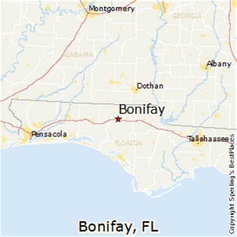 Bonifay Florida Map