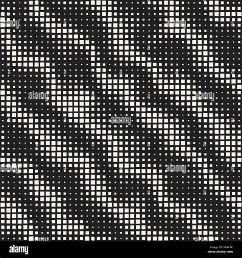 Modern Stylish Halftone Texture Endless Abstract Background With Random Size Squares Vector