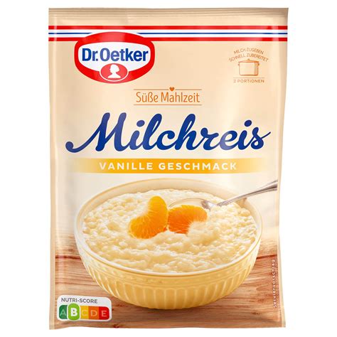 Milchreis Online Kaufen Dr Oetker Shop