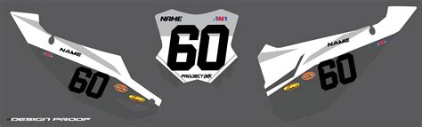 Kawasaki Number Plates Kx Kxf Project Ink Design Co