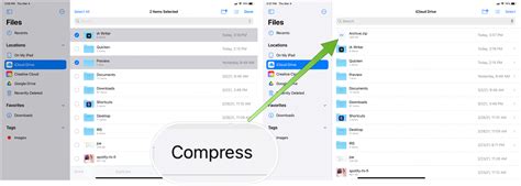 How To Create And Extract Zip Files On Iphone Using The Files App