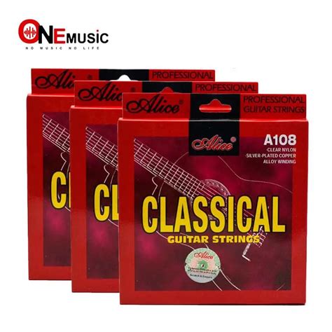 buy classical guitar strings clear nylon strings