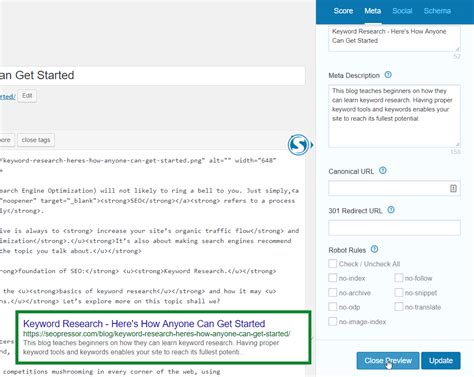 The Importance Of Seo Meta Descriptions Seopressor Wordpress Seo Plugin