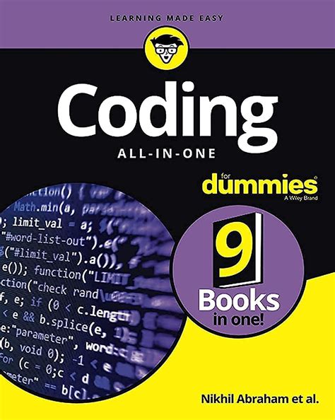 Coding All In One For Dummies Abraham Nikhil 9781119363026 Amazon