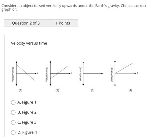 [solved] consider an object tossed vertically upwards under the earth