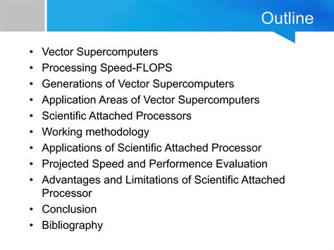 Vector Supercomputers And Scientific Array Processors Ppt
