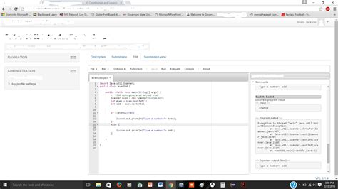 Java Conditionals And Loops Evenodd Stack Overflow