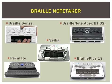 Ppt The Role Of Braille In Assistive Technology Powerpoint