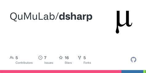 GitHub QuMuLab Dsharp