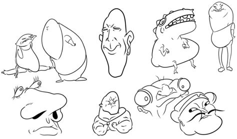 More Blob Doodles By Jazhelmet On Newgrounds