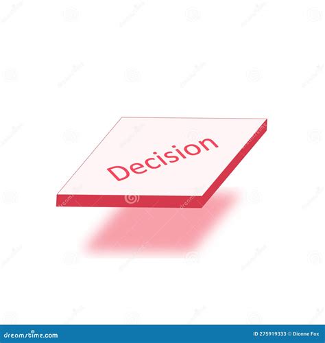 3d Floating Flowchart Elements Decision Stock Illustration Illustration Of Project