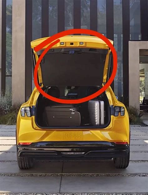 Trunk Black Cover Macheforum Ford Mustang Mach E News Owners Discussions Community