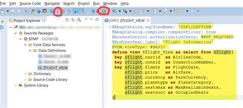 ABAP CDS On HANA SAPCODES