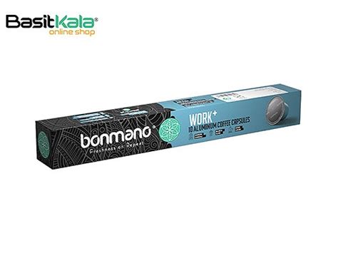 قیمت، مشخصات و خرید کپسول قهوه اسپرسو کارامل پلاس بسته 10 عددی بن مانو