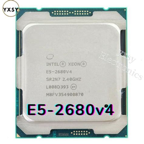 Intel Xeon E5 2680 V4 Processor 14 Core Sr2n7 Lga 2011 3 Server Cpu E5