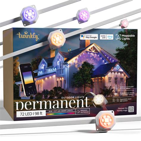 Permanent Smart Led Outdoor Lights For Home Twinkly